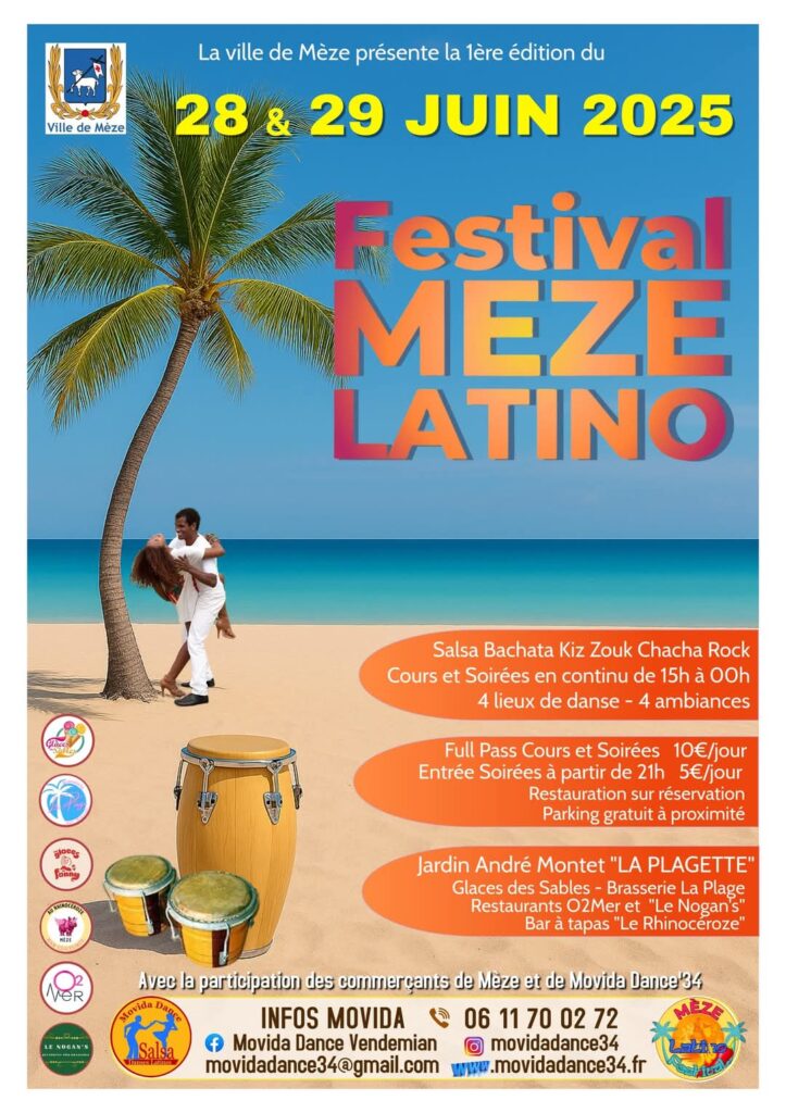 Festival Mèze Latino - Ville de Mèze