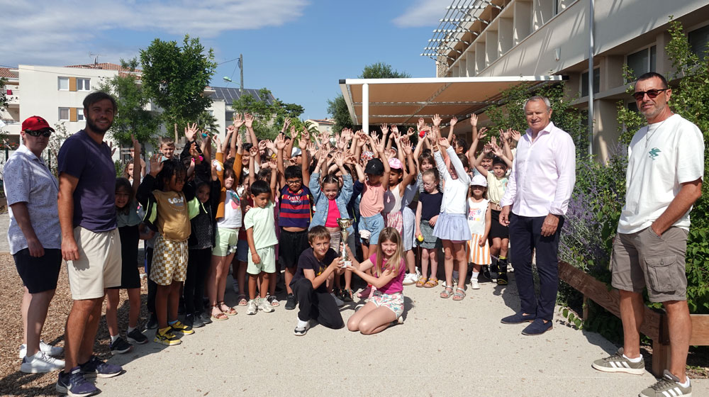 À l’école à pied ou à vélo : ils ont relevé le défi ! - Ville de Mèze