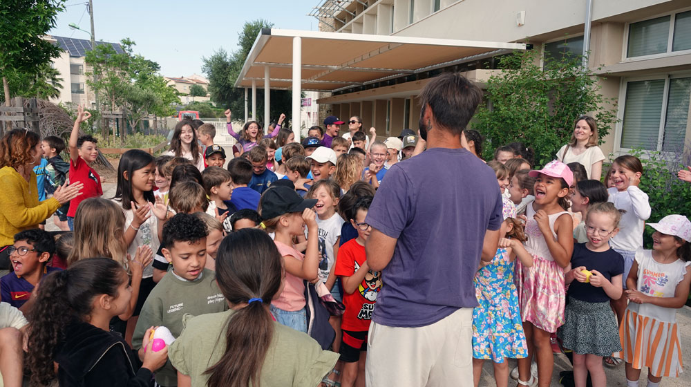 À l’école à pied ou à vélo : ils ont relevé le défi ! - Ville de Mèze