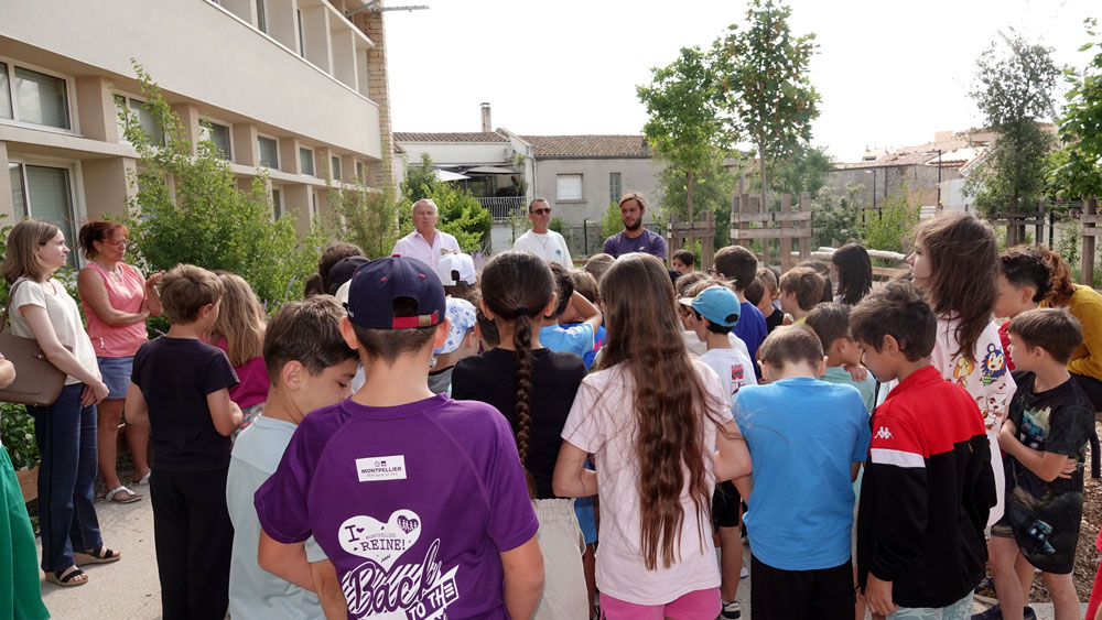 À l’école à pied ou à vélo : ils ont relevé le défi ! - Ville de Mèze