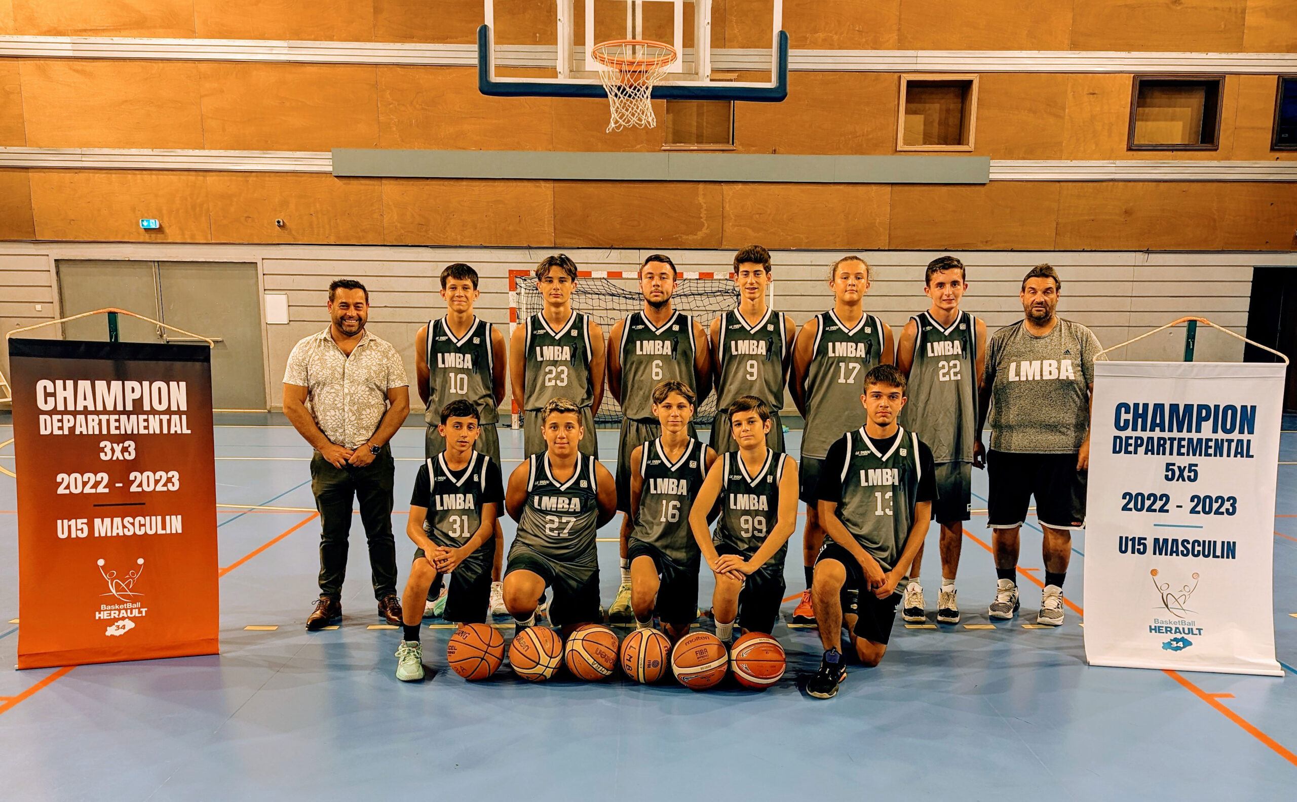 Les jeunes basketteurs mézois champions de l’Hérault - Ville de Mèze