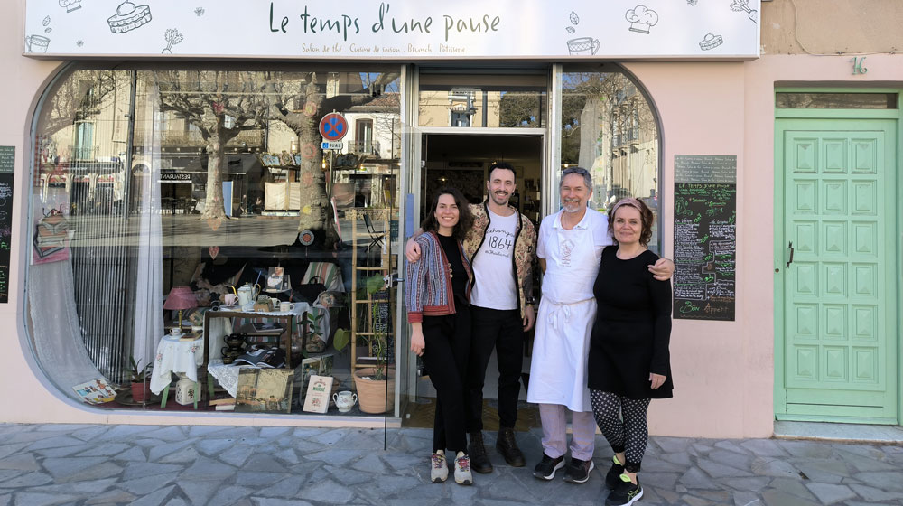 Le temps d'une pause - café, salon de thé, restauration - Ville de Mèze