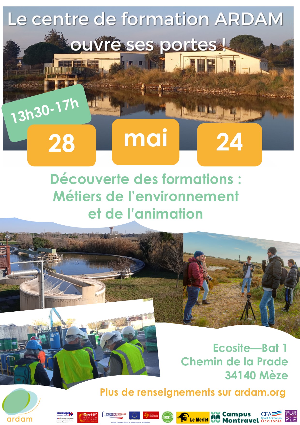 Le centre de formation ARDAM ouvre ses portes - Ville de Mèze