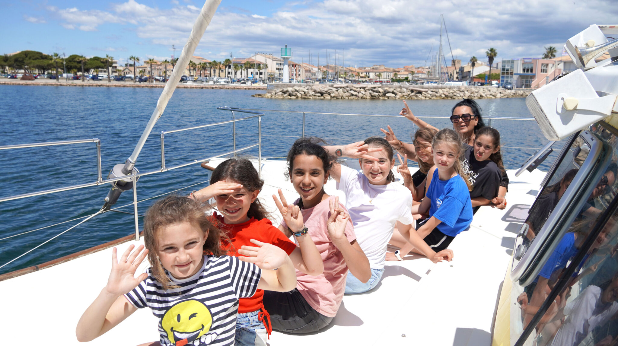 Ville de Mèze - une lagune pour horizon